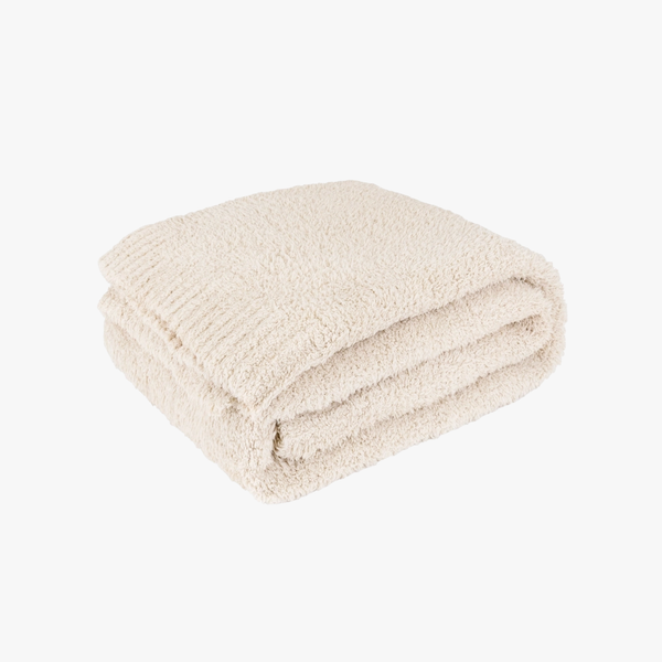 Buttery Soft Fluffy Knit Blanket